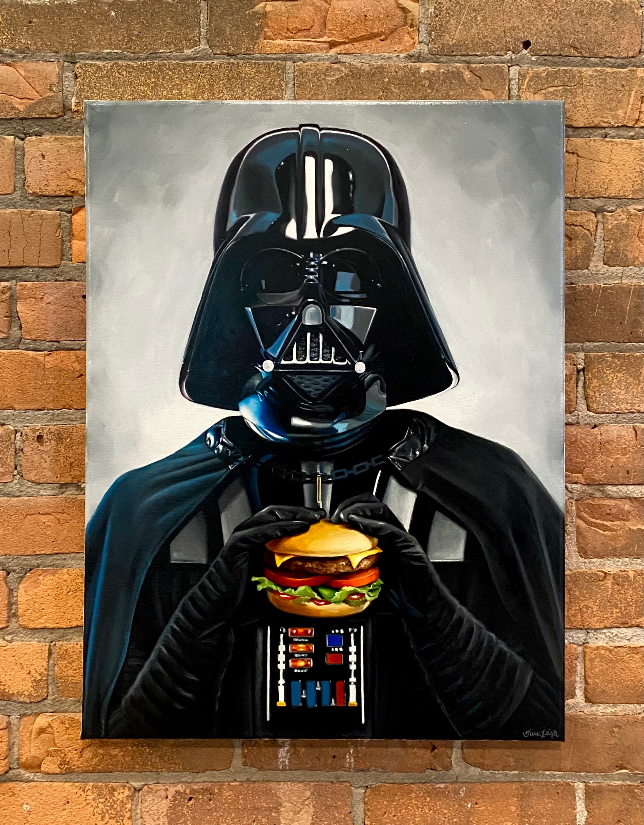 Darth Vader Oil Painting