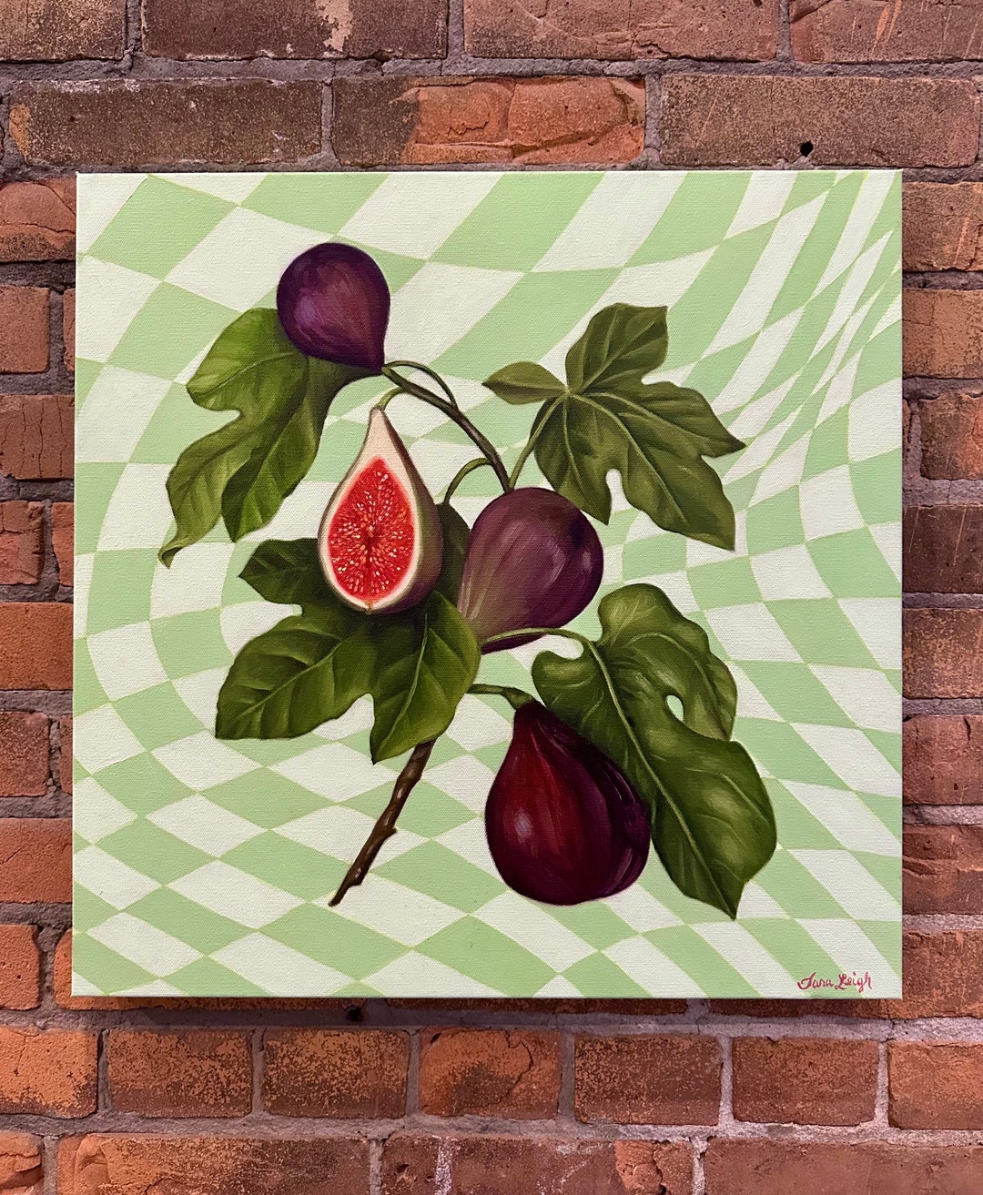 Fig Painting, Fig Art, Fruit Art, Fruit Painting, Kitchen Art, Kitchen ...