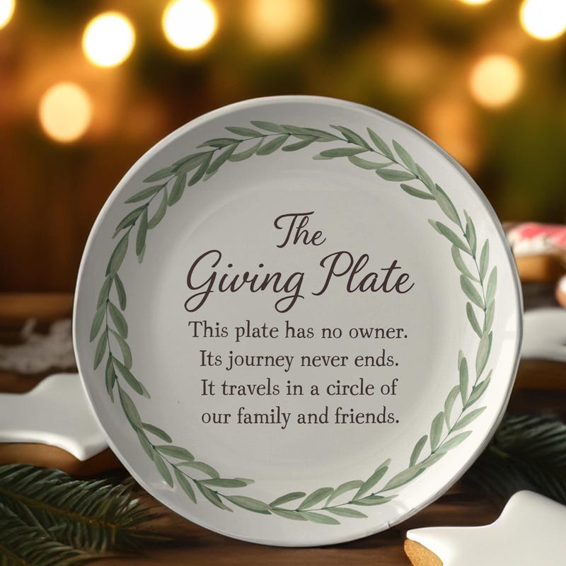 Giving Plate - Etsy