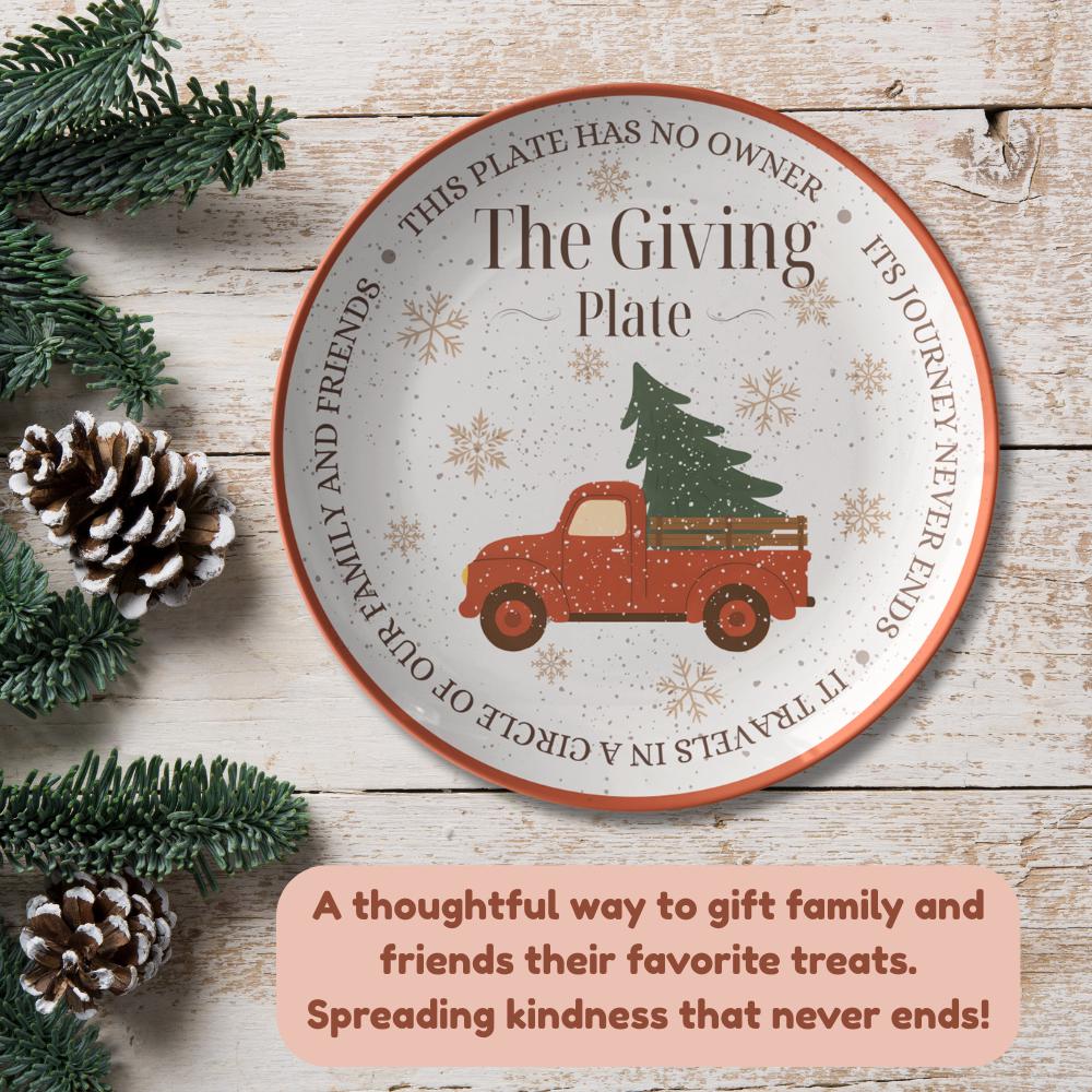 The Giving Plate, Family and Friendship Sharing Plate, Inspirational ...