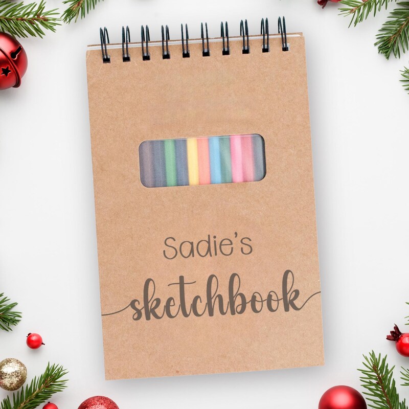 Personalized Sketch Book - Etsy