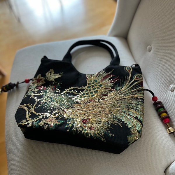 Embroidered Purse - Etsy