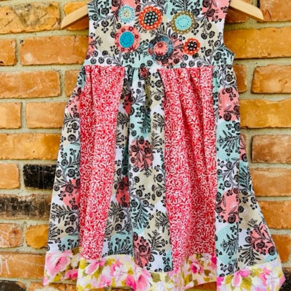 Upcycled Girls Dress - Etsy