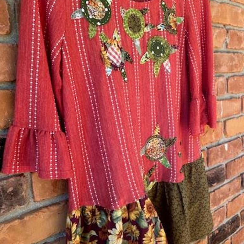 Upcycled Blouse - Etsy