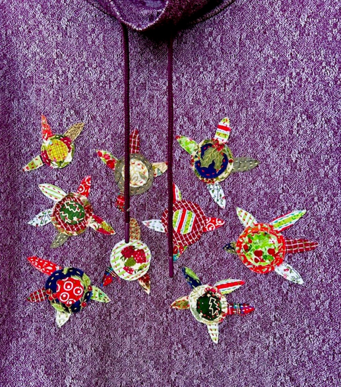 MERRY Ladies Handsewn Burgundy Knit Top Size Med/large - Etsy