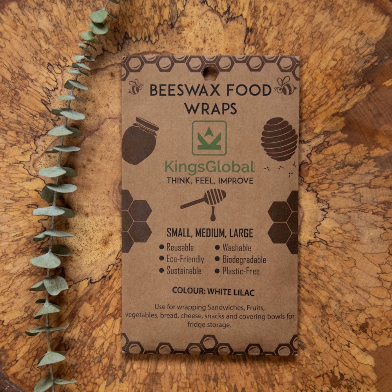 3 Beeswax Food Wraps Kitchen Organization Fruit Vegetable - Etsy