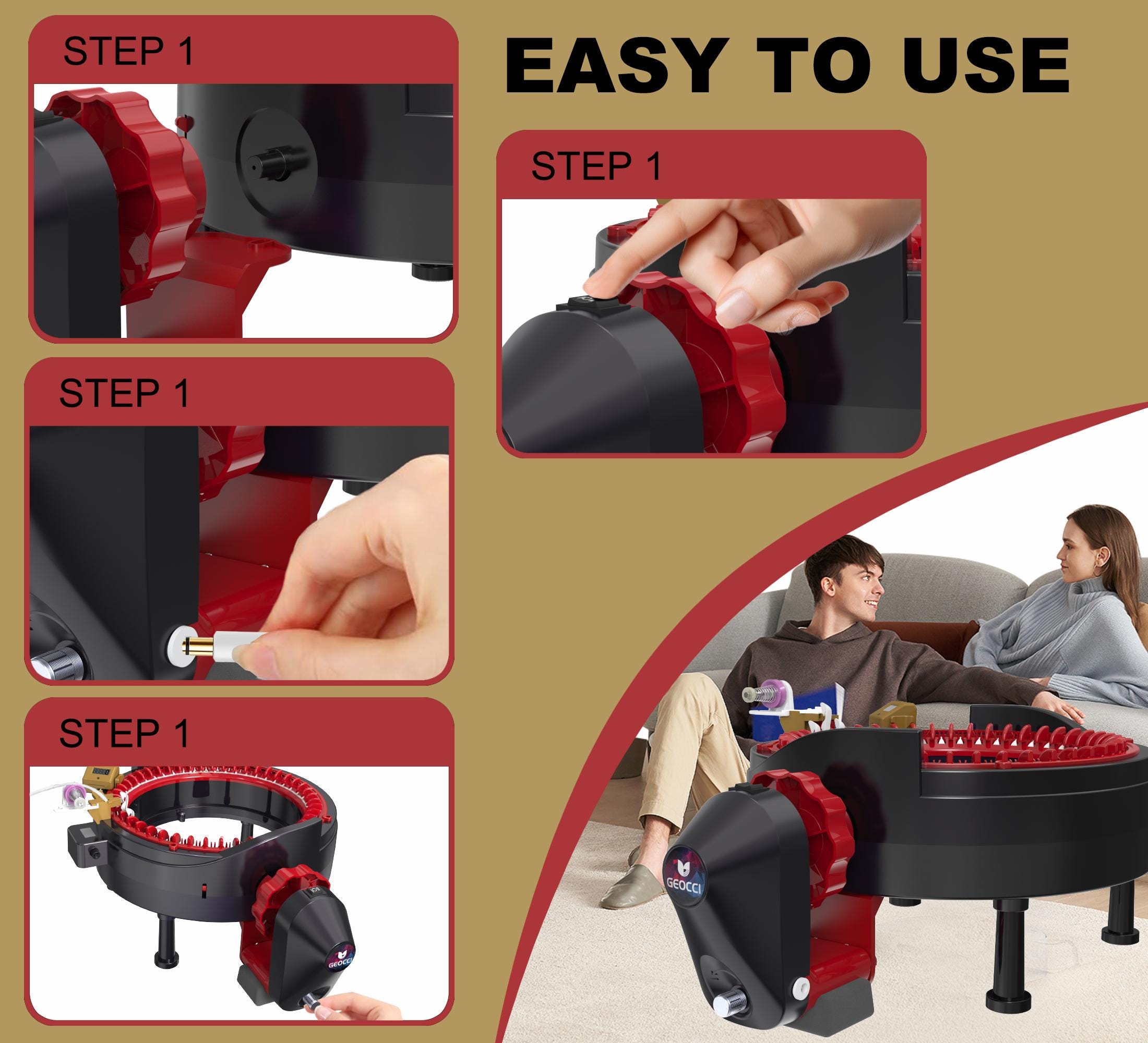 Knitting Machine Adapter, Circular Knitting Machine Adapter, Suitable ...