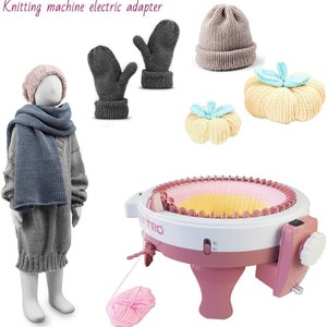 Electri Knitting Machines Adapter,electric Knitting Loom Machine ...