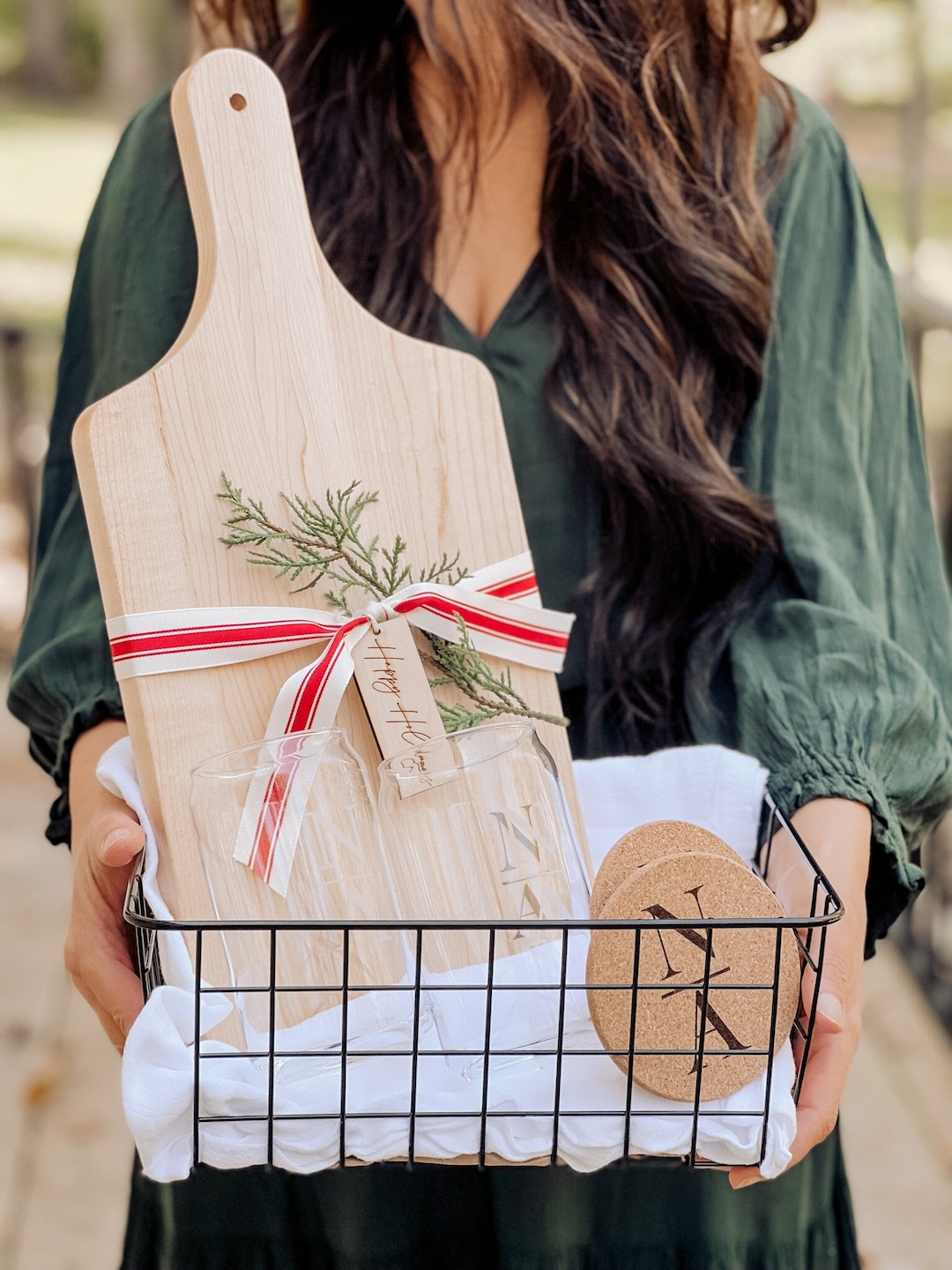 Christmas Gift Bundle Sale. Charcuterie Board. Can Glass. Gift for ...