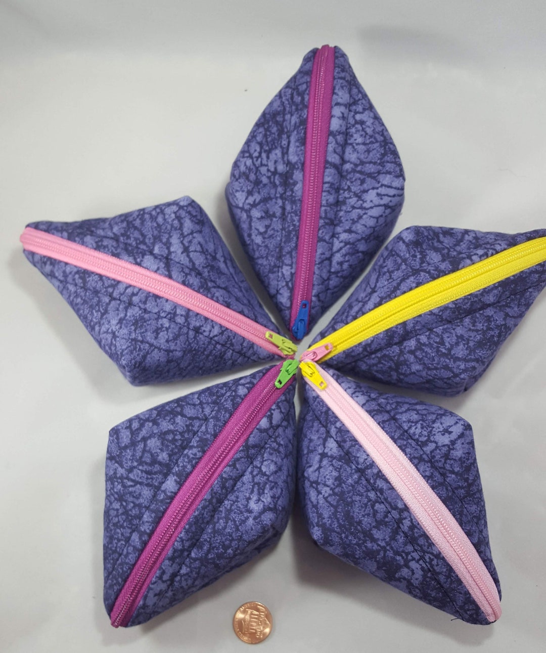 Raggity Pod the Purple: Sweetpea Pod, Coin Purse, Tiny Pouch, Notions ...