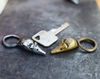 Forged Key Ring - Etsy