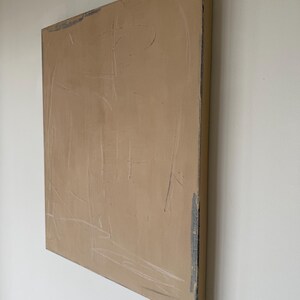 Original Wabi-sabi Abstract Painting: Neutral Textured Art (24x30'') - Etsy