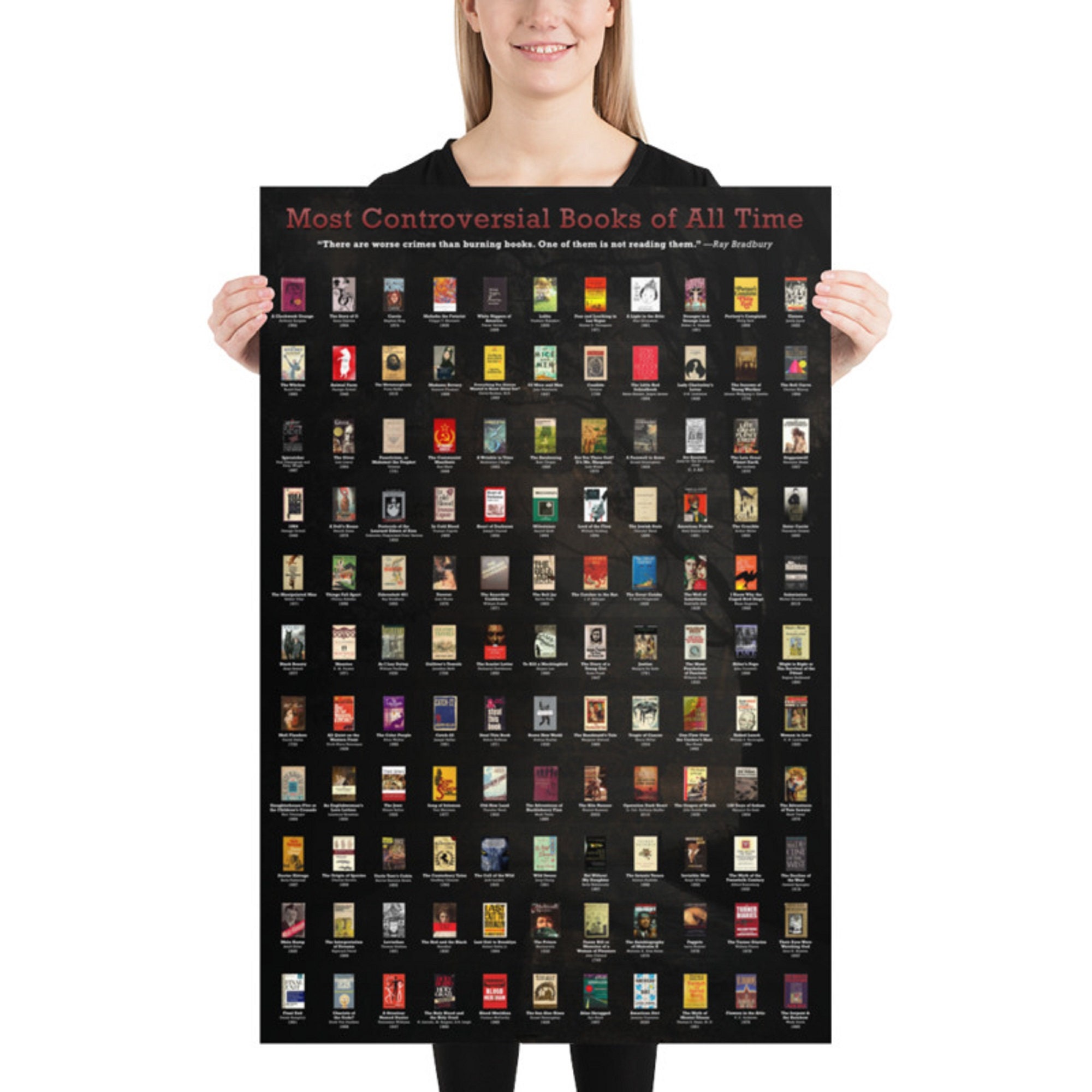 Against Censorship Banned Books Most Controversial Books - Etsy