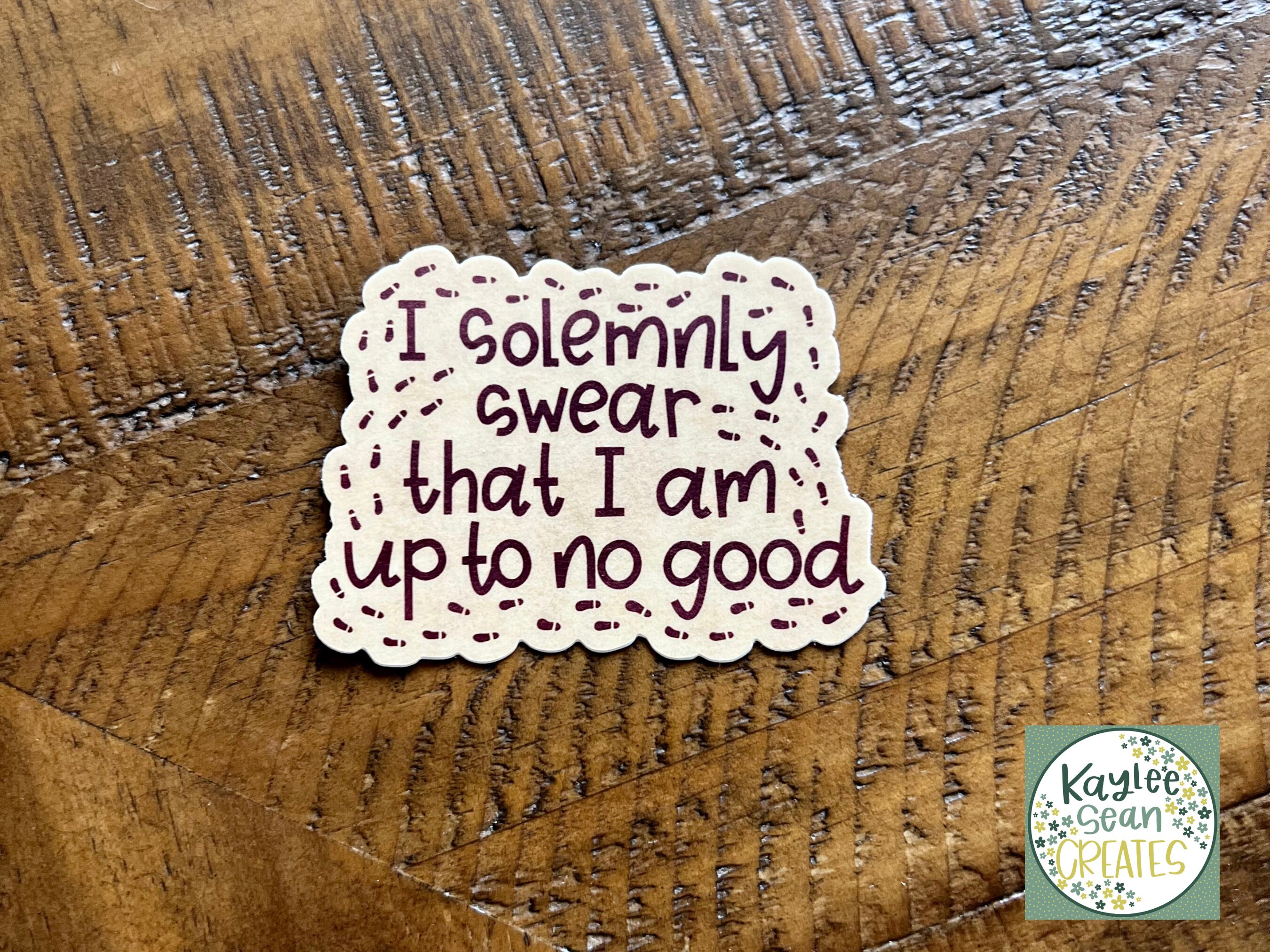 Harry Potter Marauders Map Sticker I Solemnly Swear That I Am up to No ...