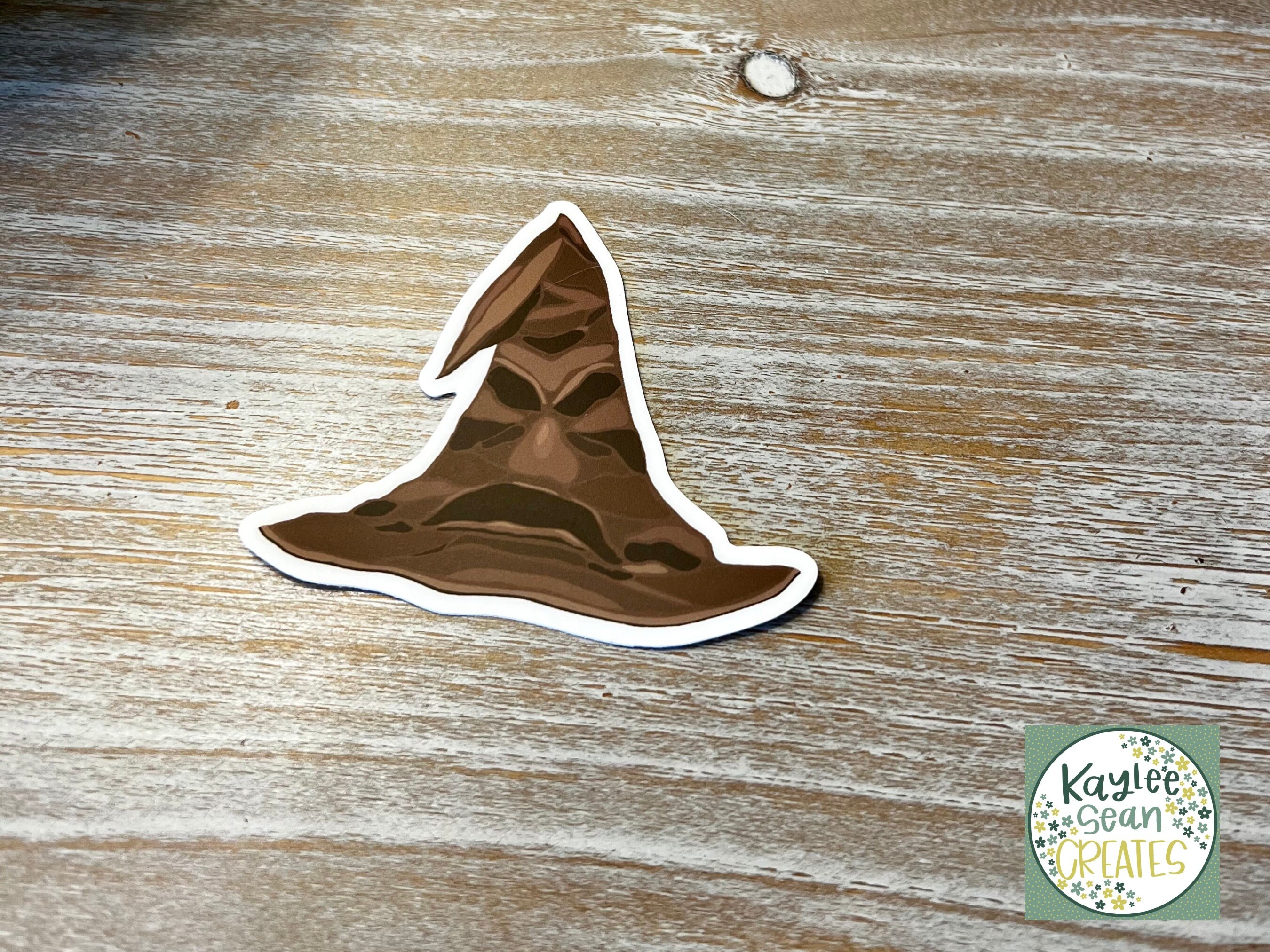 Harry Potter Sorting Hat Premium Vinyl Sticker | Hogwarts Houses ...