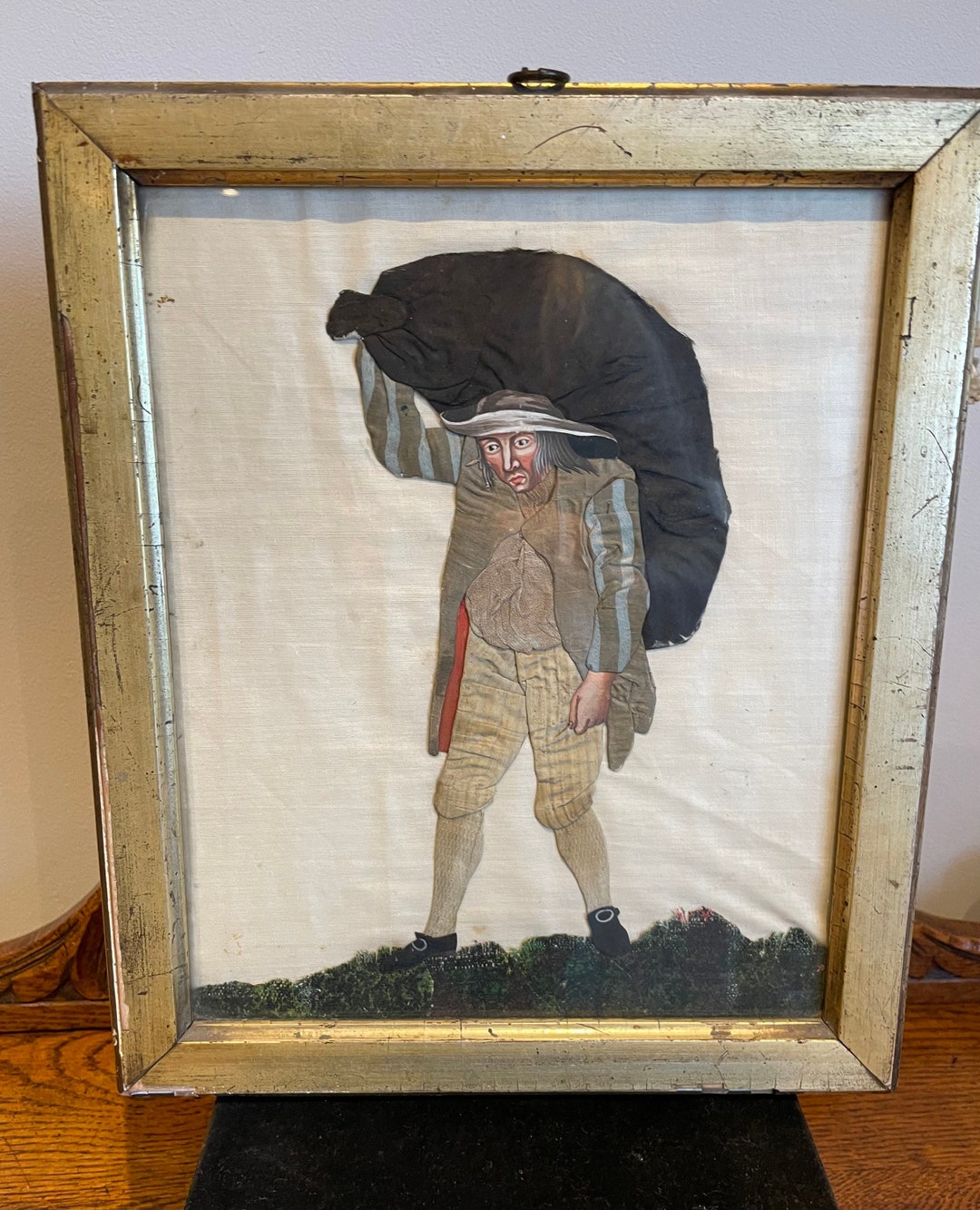 Georgian Regency Original Watercolour Collage Sailor Mixed Media - Etsy