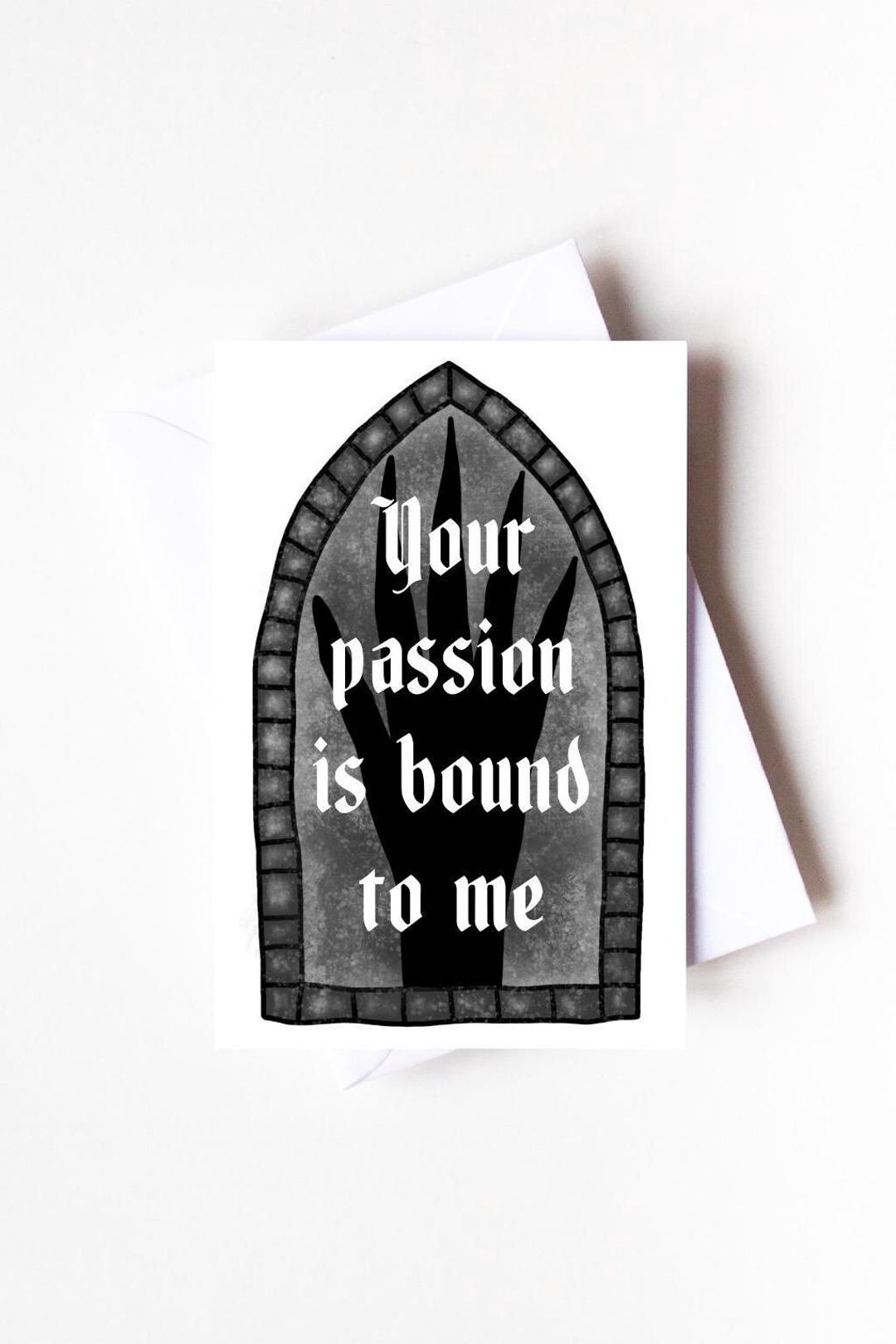Nosferatu Vampire Inspired Valentine’s Day/ Anniversary/ Birthday Card ...