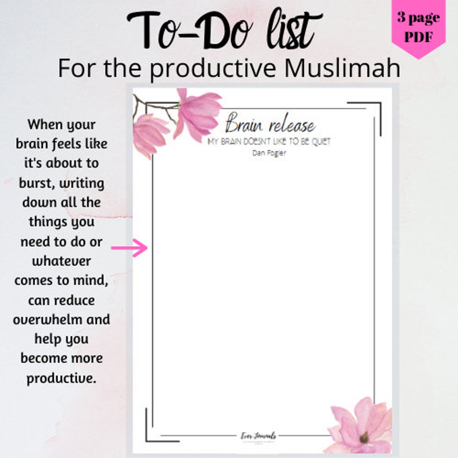 Islamic to Do List Printable. Islamic Planner. Islamic Printables ...
