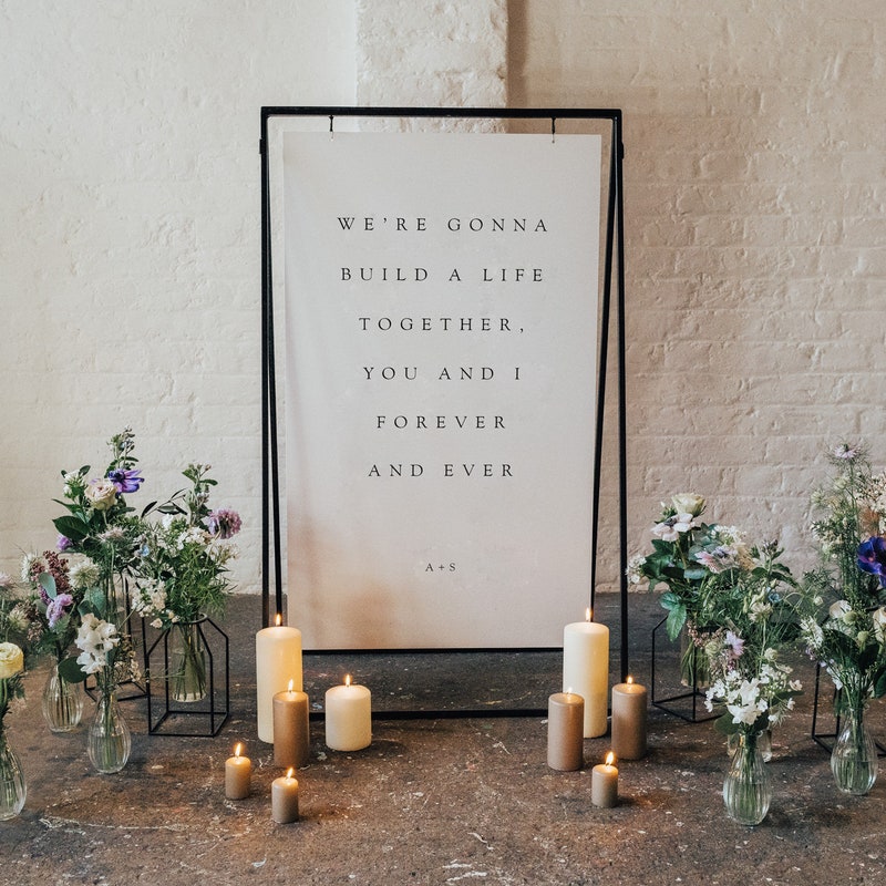 Modern Wedding Signs - Etsy