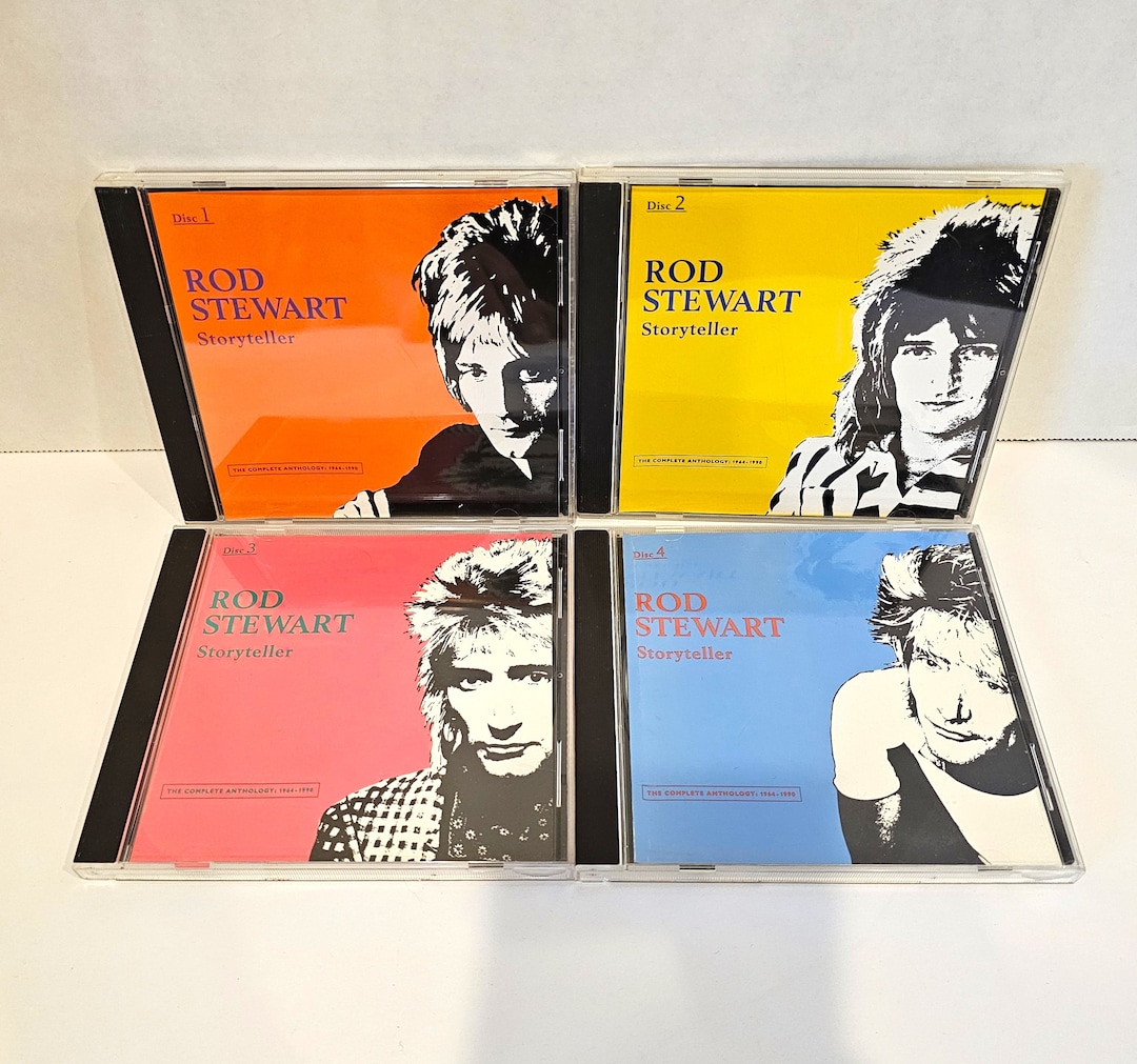 Rod Stewart Storyteller CD 4 Disc Set the Complete Anthology: 1964 ...