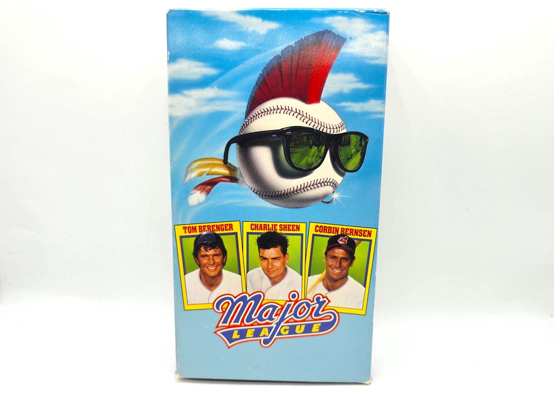Major League VHS Movie Charile Sheen Tom Berenger Corbin Bernsen ...
