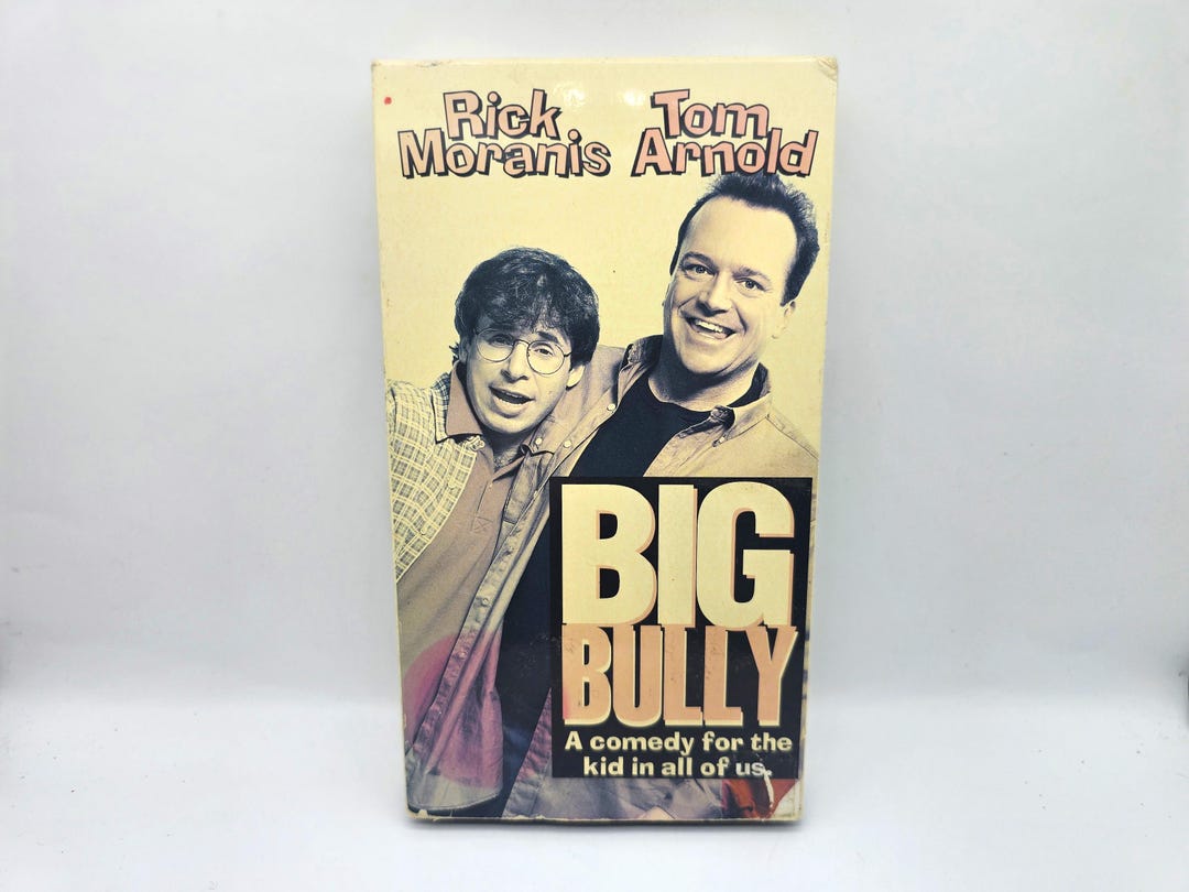 Big Bully VHS Movie Vintage Tom Arnold Rick Moranis Videocassette ...