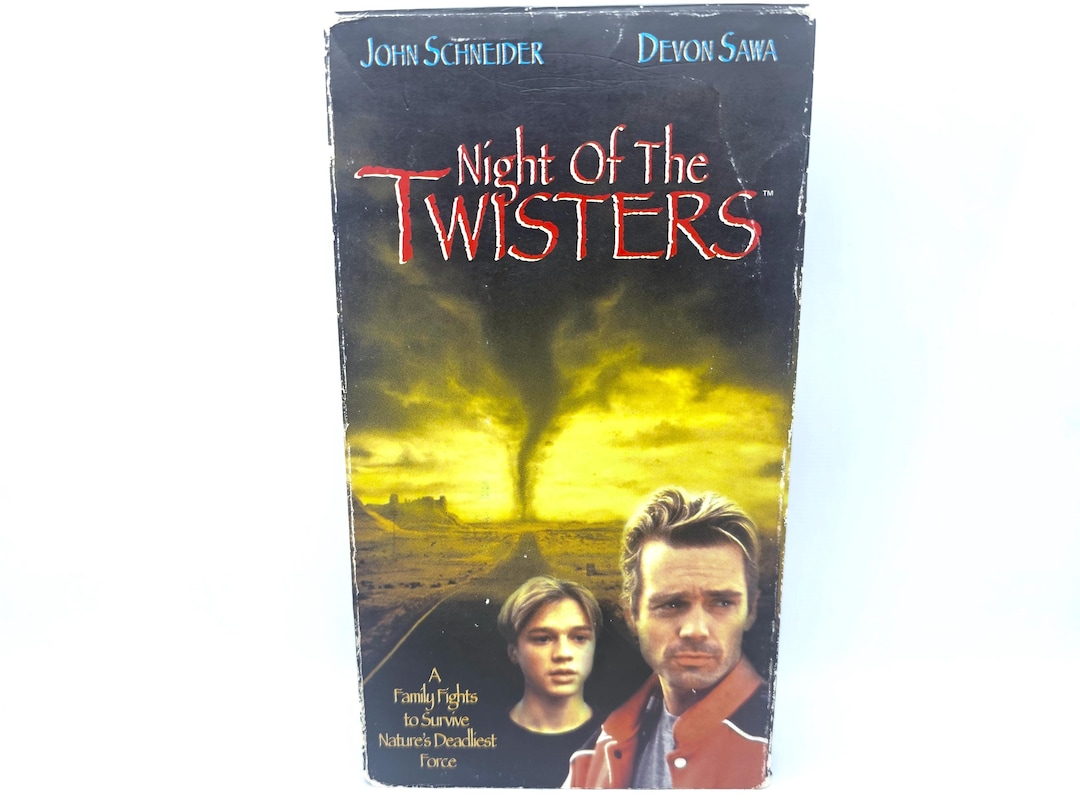 Night of the Twisters VHS TV Movie John Schneider Devon Sawa ...