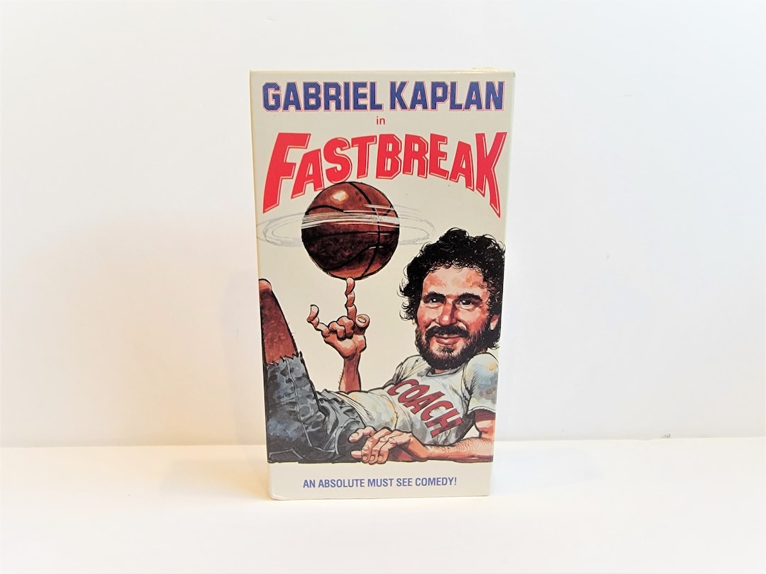 Fast Break VHS Movie Gabriel Kaplan Vintage Comedy Goodtimes Home Video ...