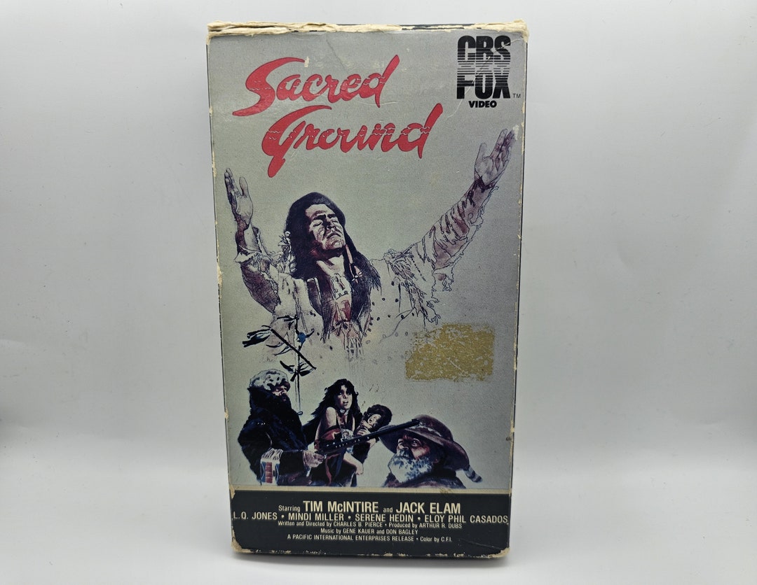 Sacred Ground VHS Former Blockbuster Rental Vintage Movie Videocassette ...