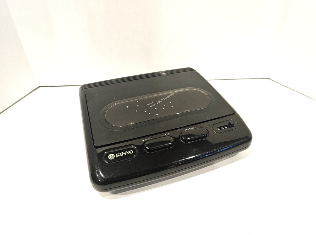 Kinyo VHS Video Tape Rewinder Vintage 2-way Videocassette Rewind and ...