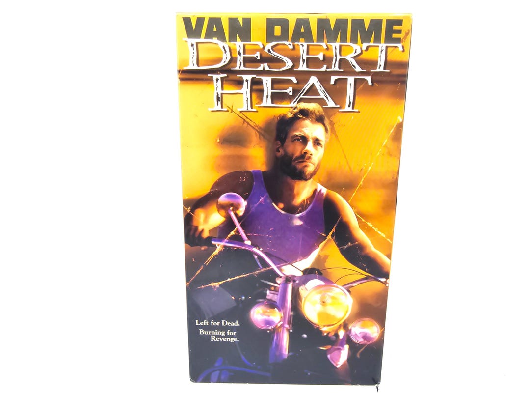Desert Heat VHS Movie Vintage Jean-claude Van Damme Videocassette - Etsy
