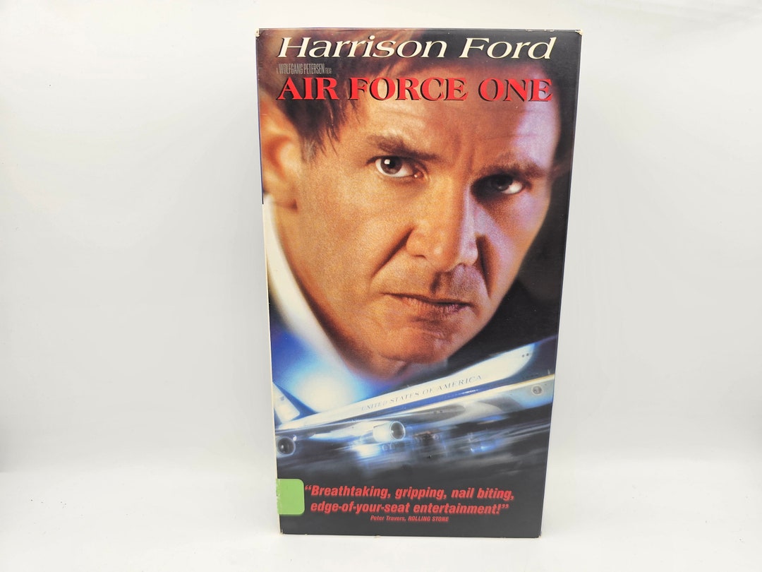 Air Force One VHS Movie Vintage Harrison Ford Gary Oldman Videocassette ...