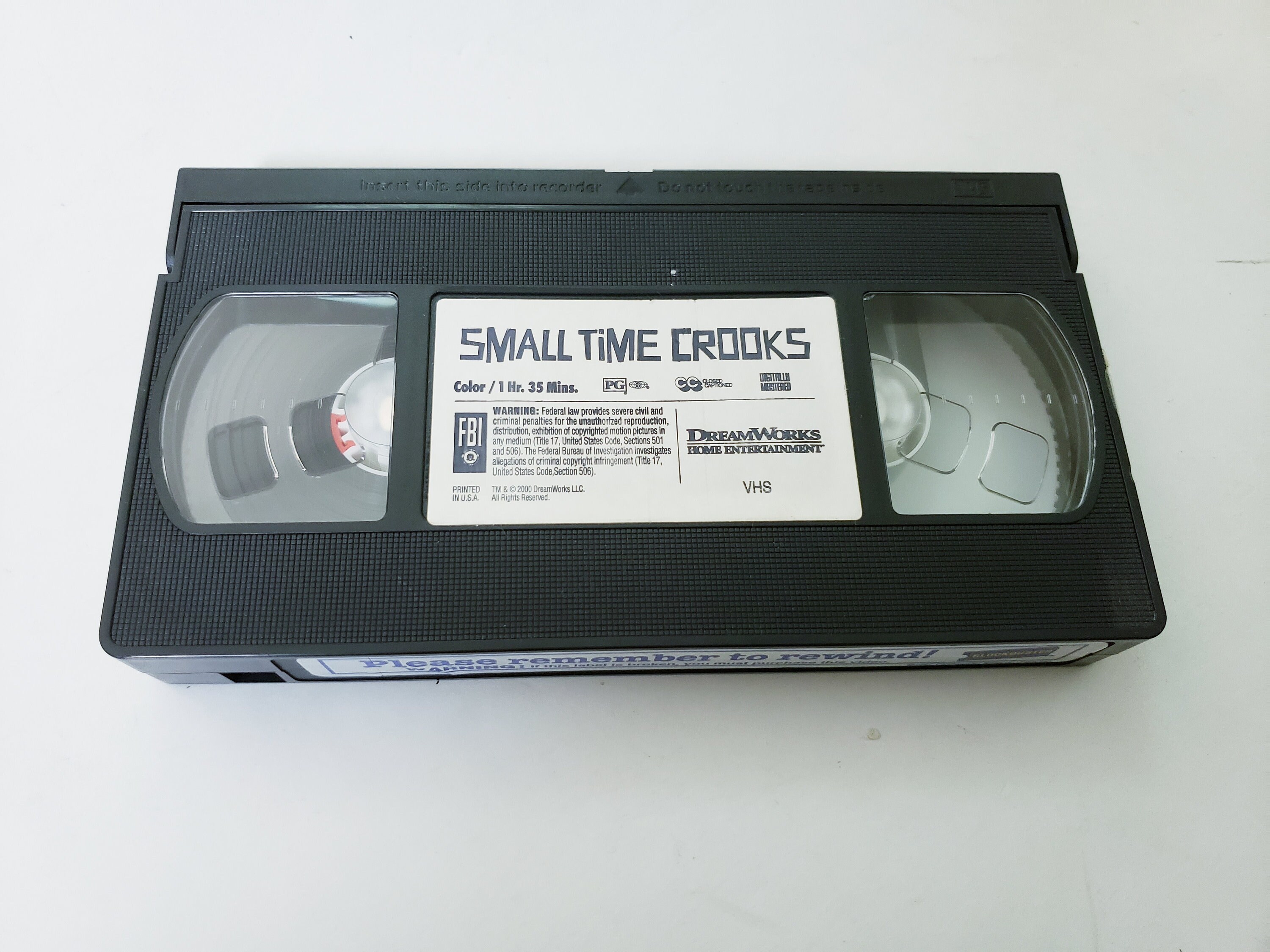 Small Time Crooks VHS Woody Allen Hugh Grant Jon Lovitz Michael ...