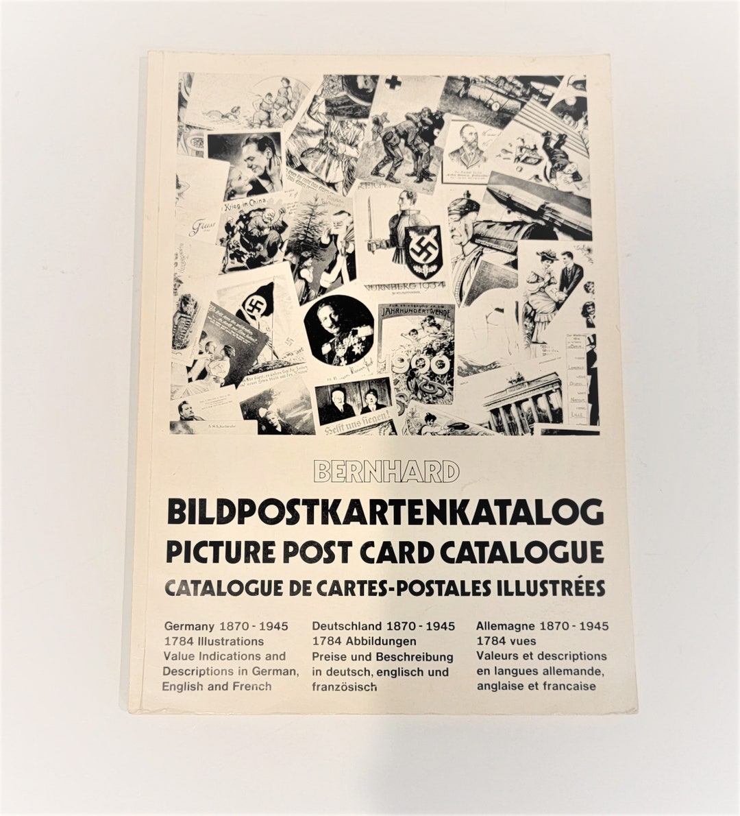 Vintage Berhard Picture Postcard Book Catalogue German Post Cards 1870 ...