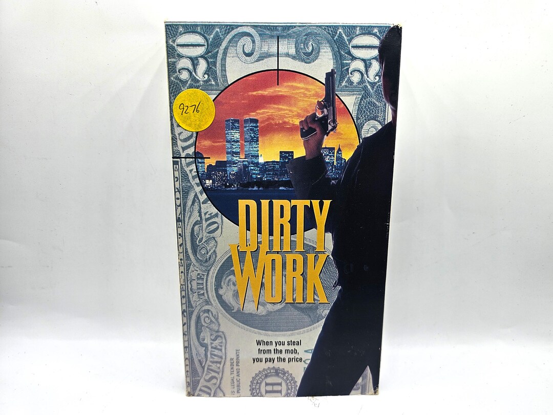 Dirty Work VHS Movie Vintage Kevin Dobson John Ashton Videocassette ...