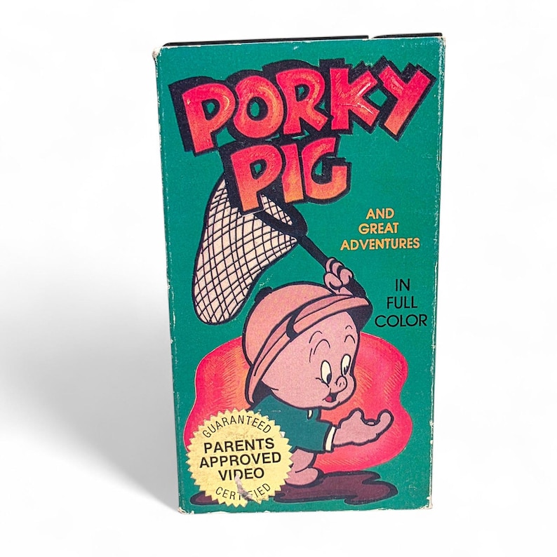 Porky Pig and Great Adventures VHS 80's Parents Approved Video Cartoons ...