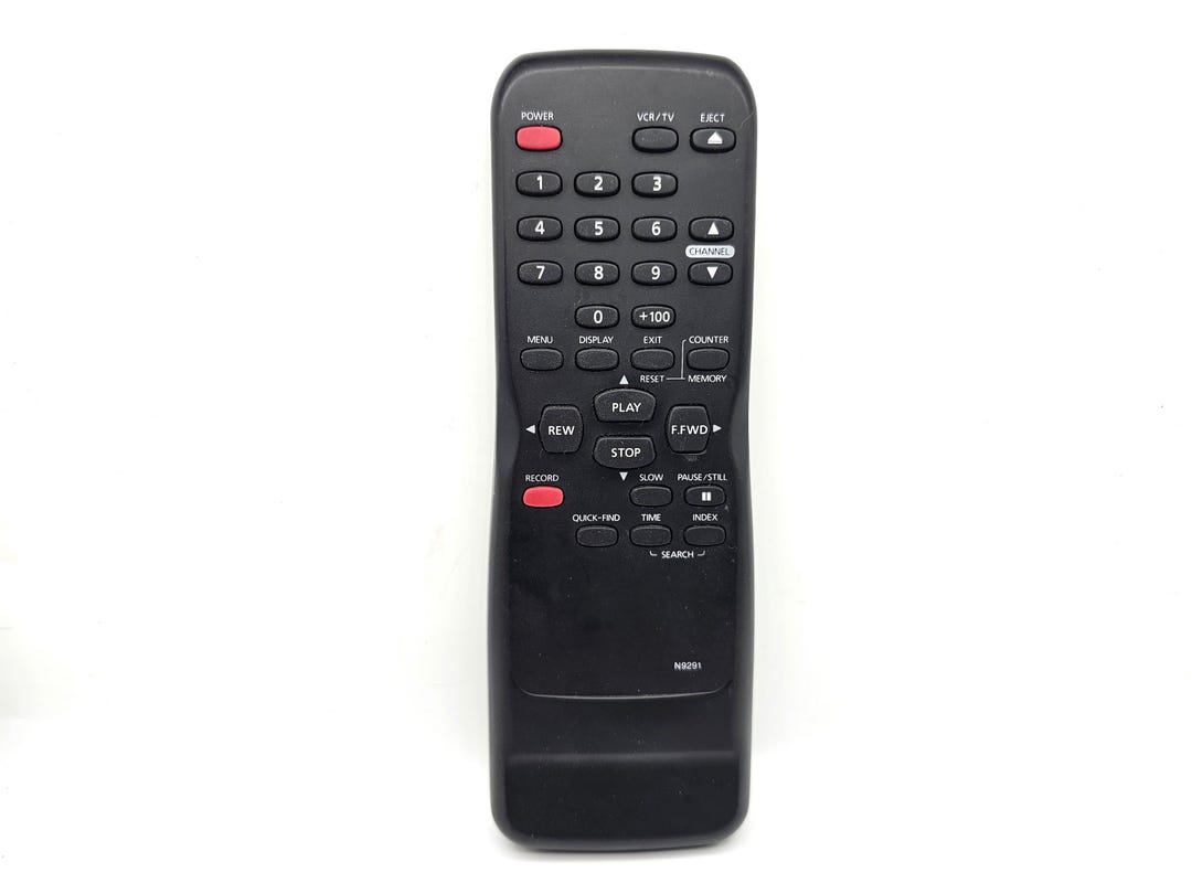 Funai / Sylvania Symphonic TV VCR Remote Control Model N9291 - Etsy