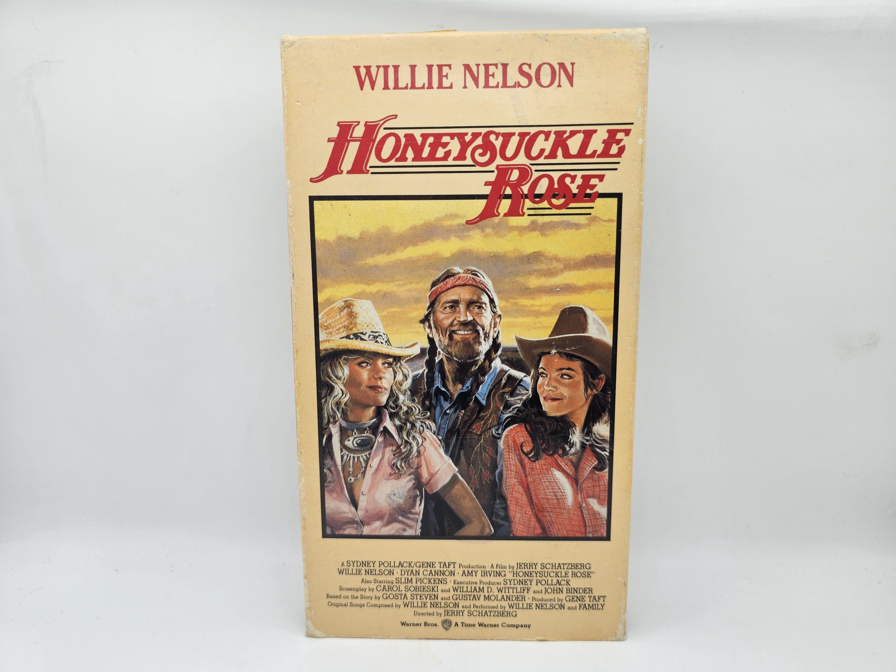 Honeysuckle Rose VHS Movie Vintage Willie Nelson Videocassette Tape ...