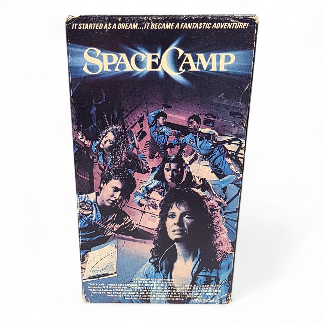 Space Camp VHS Videocassette Vintage ABC Home Video 1986 Vestron - Etsy