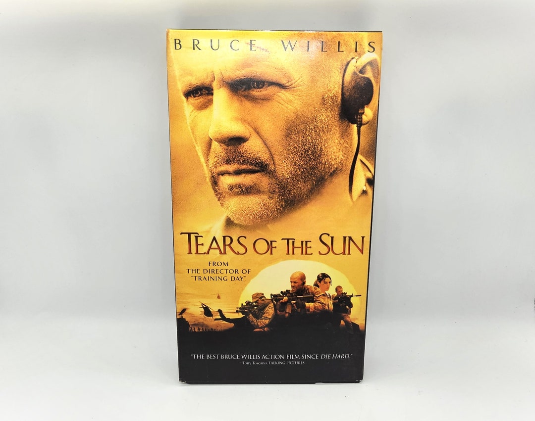 Tears of the Sun VHS Movie Vintage Bruce Willis Cole Hauser ...