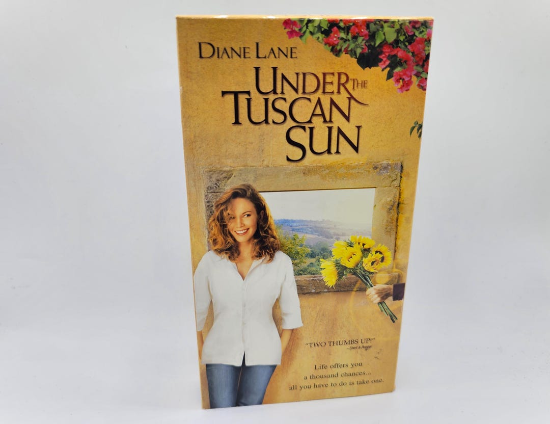 Under the Tuscan Sun VHS Movie Vintage Diane Lane Videocassette Buena ...