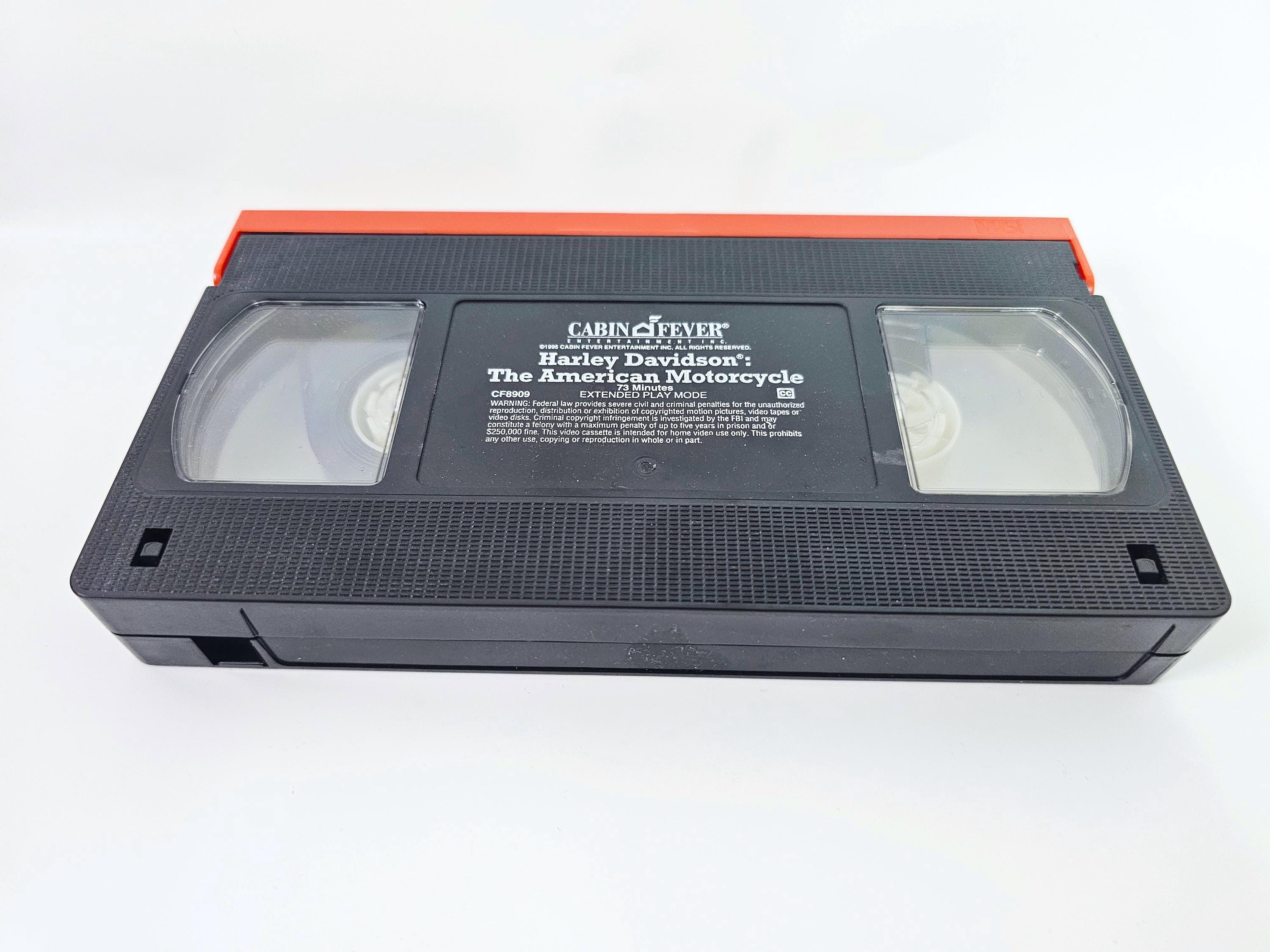 Harley Davidson VHS the American Motorcycle Videocassette Vintage James ...