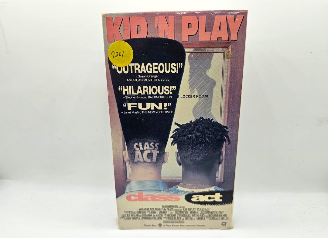 Kin N Play VHS Class Act Movie Vintage Videocassette Former Rental Home ...