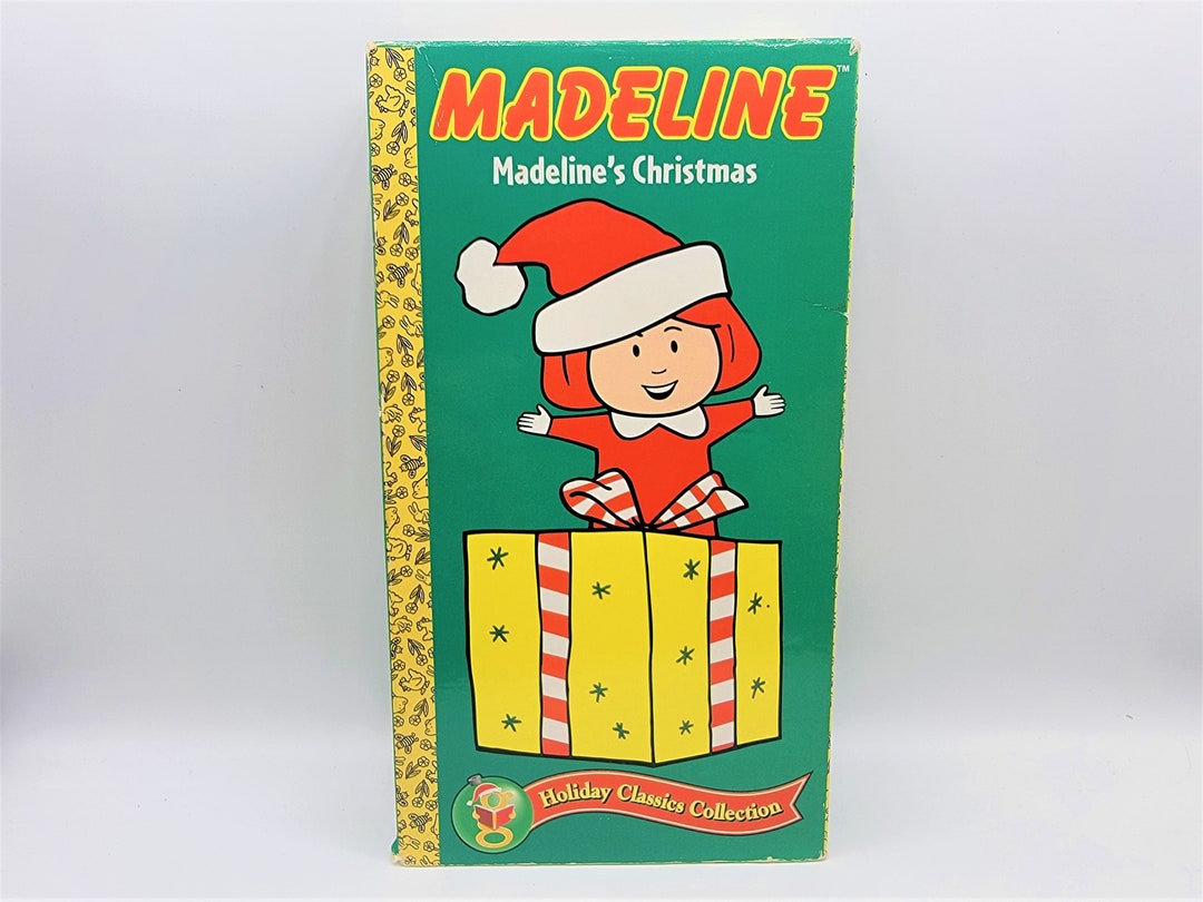 Madeline - Madeline's Christmas VHS Golden Books Family Entertainment ...
