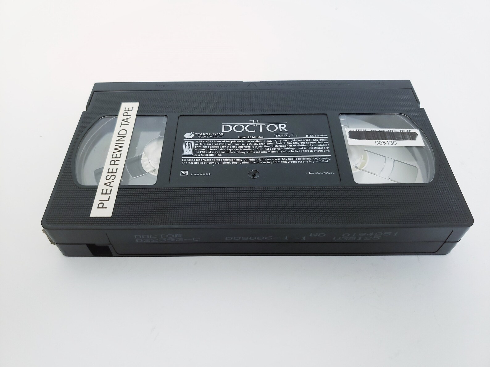 The Doctor VHS Movie William Hurt Touchstone Home Video Former - Etsy