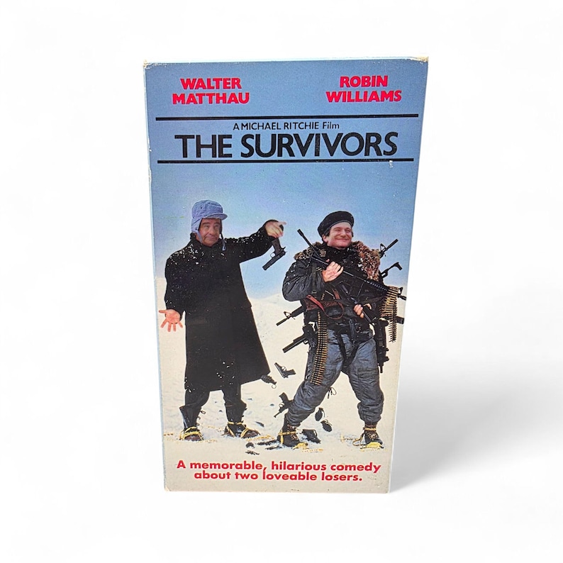 The Survivors VHS Movie Vintage Walter Matthau Robin Williams Vintage ...