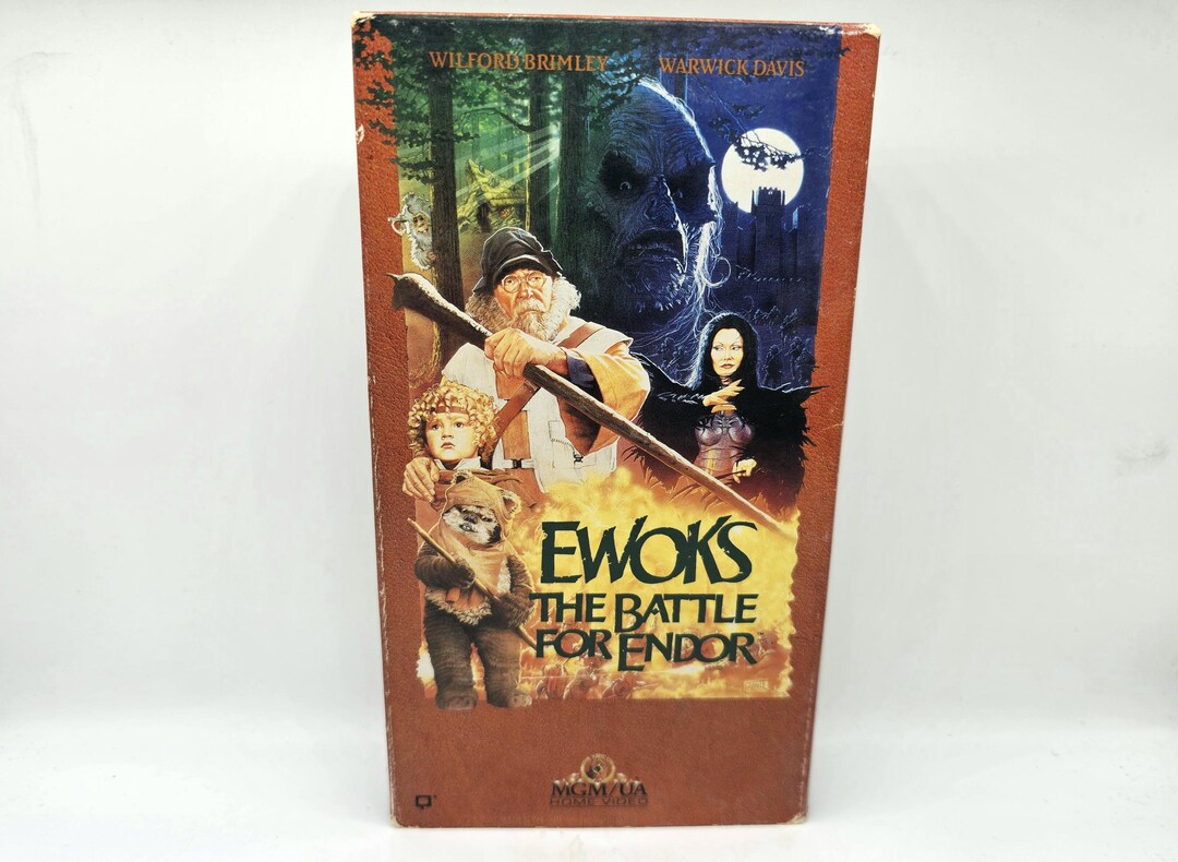 Ewoks the Battle for Endor VHS Vintage 80's Star Wars Lucasfilm Movie ...