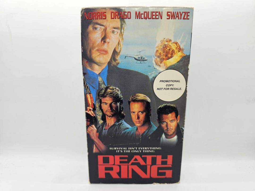 Death Ring VHS Movie Promotional Promo Demo Screener Vintage Mike ...