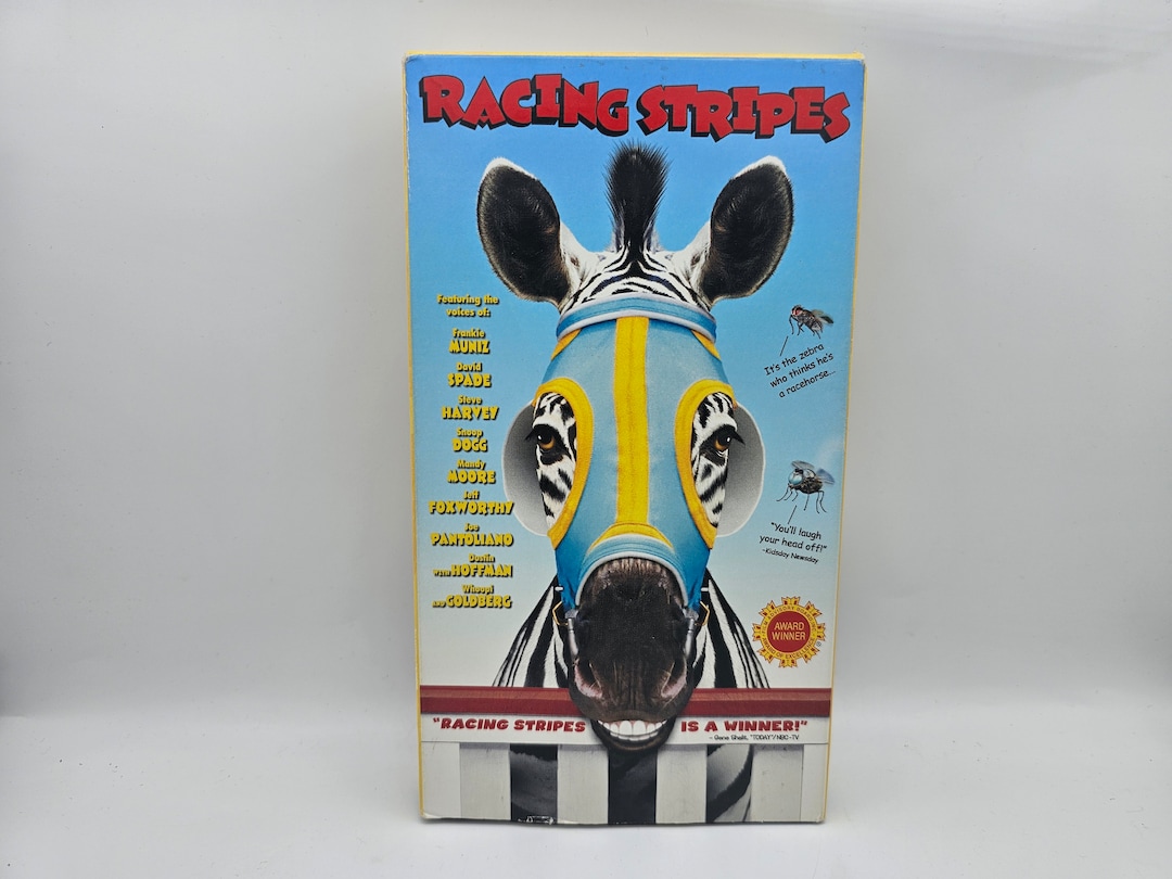Racing Stripes VHS Movie Vintage Warner Home Video - Etsy