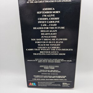 Neil Diamond Greatest Hits Live VHS Music Concert Vintage 80's ...